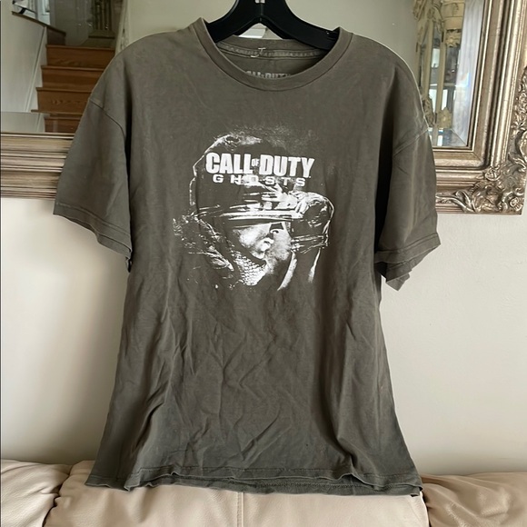 Call of Duty | Shirts | Ghosts Mens Green Tshirt L | Poshmark